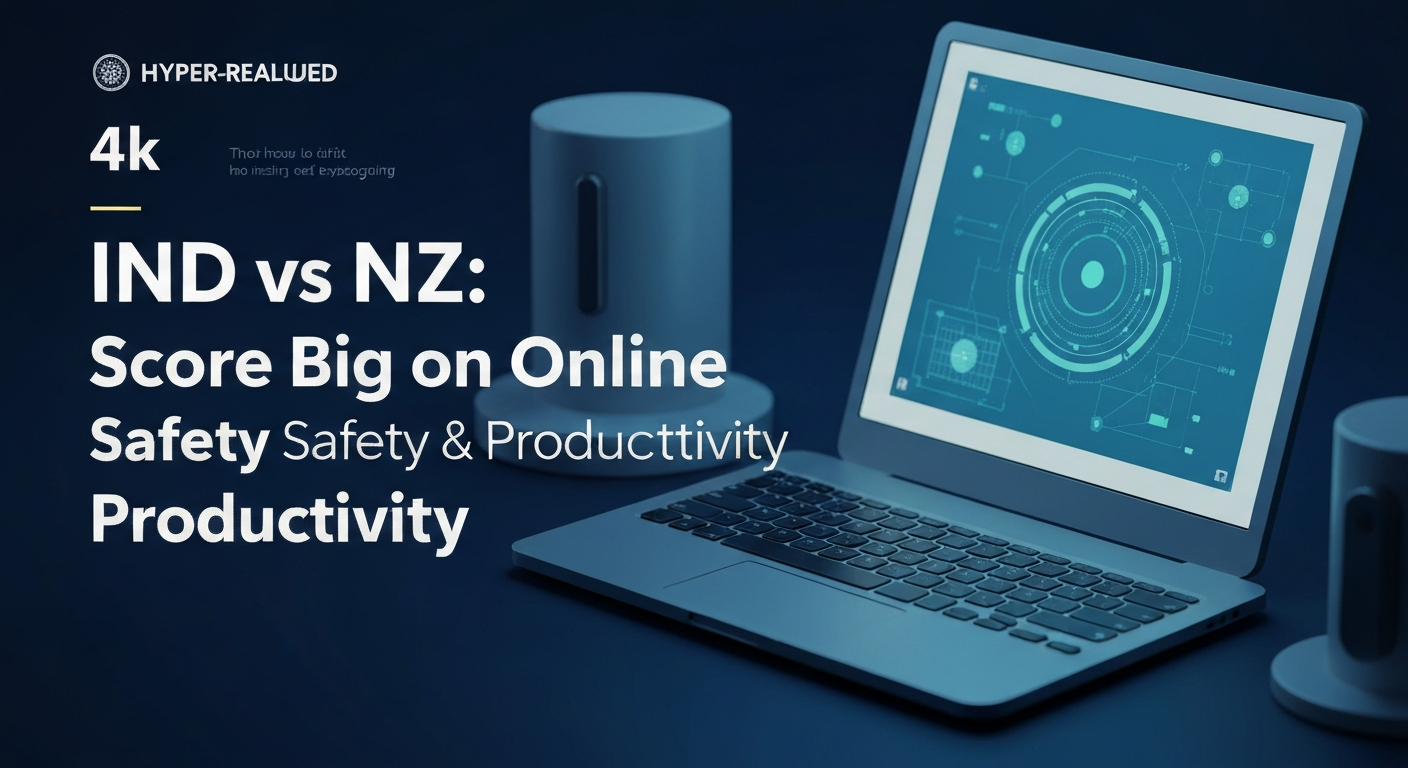 IND vs NZ: grande vantaggio per sicurezza e produttività online | SPYERA™